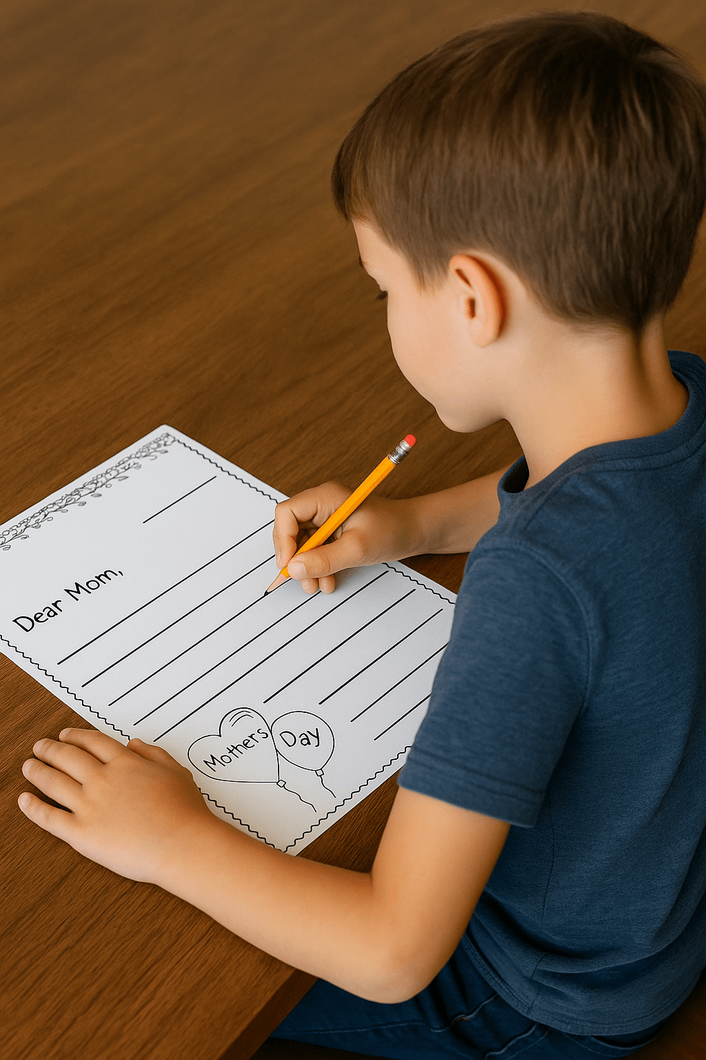 Mother's Day Letter Writing Project